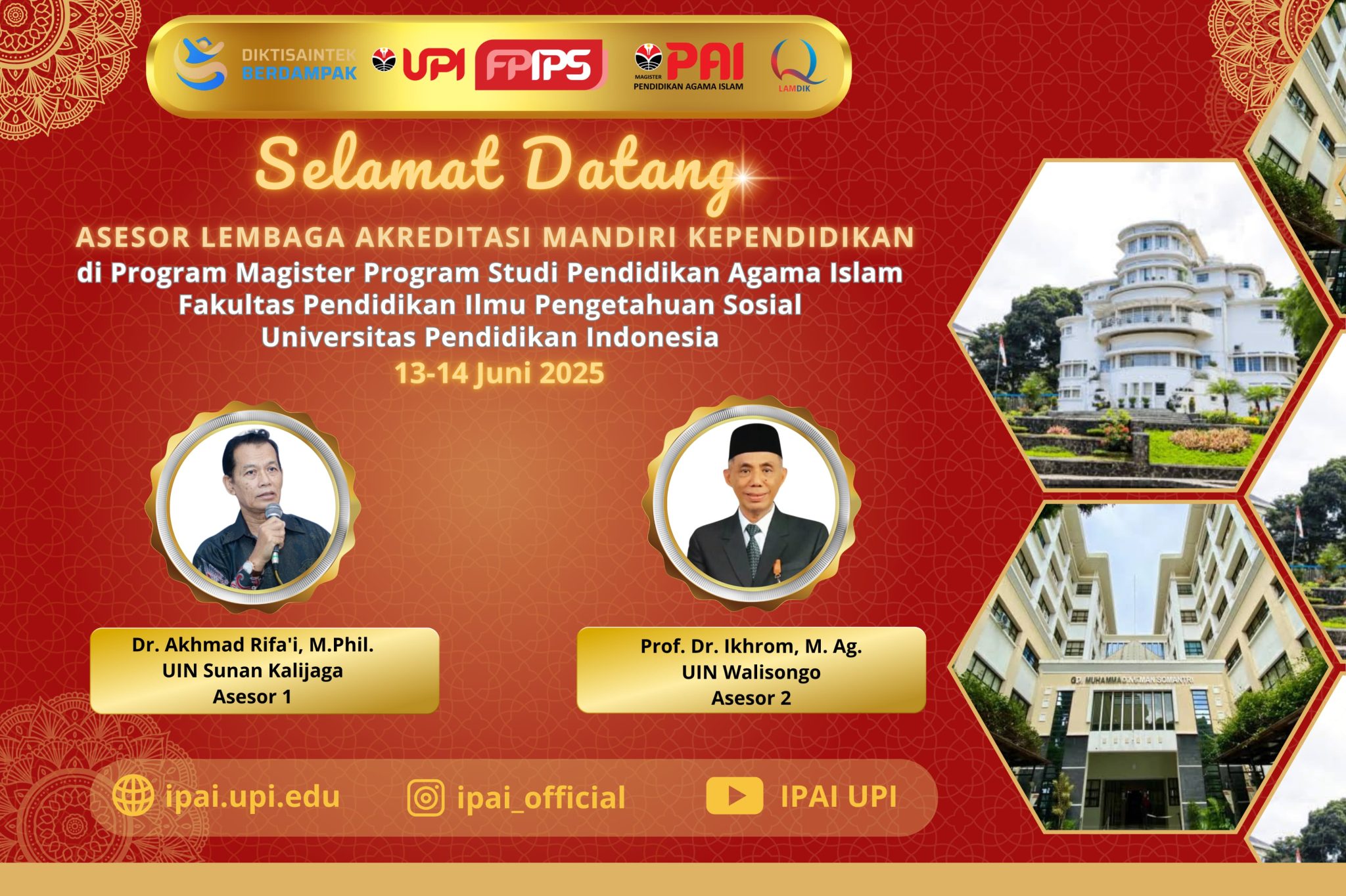 IPAI UPI – Islamic Education Program (S1, S2, and S3)